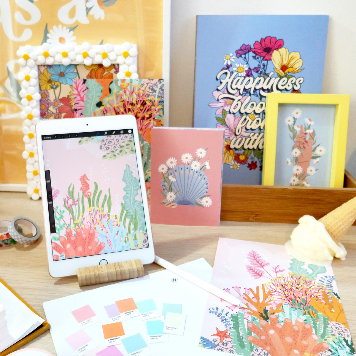 Oh So Daisy X Lust Home | Oh So Daisy Wallpaper | Lust Home