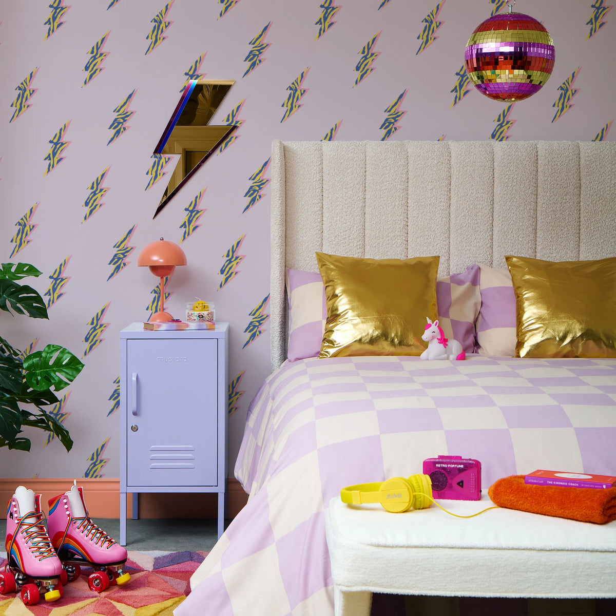 Flashback Wallpaper in Purple Rain – Lust Home